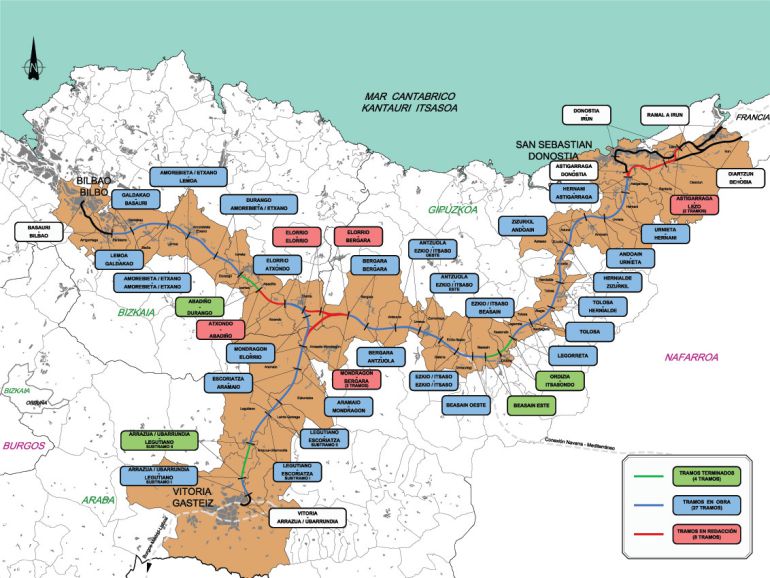 La Y Vasca da un nuevo paso en su tramitación en Gipuzkoa | Radio San ...