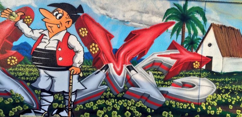 'El Repuntín' y el 'Tío Pencho' se suman al grafiti | Radio Murcia ...