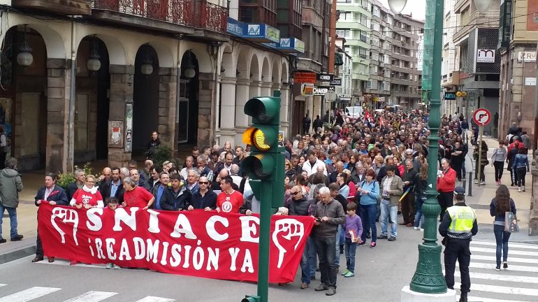Sniace vuelve a la calle | SER Torrelavega | Cadena SER