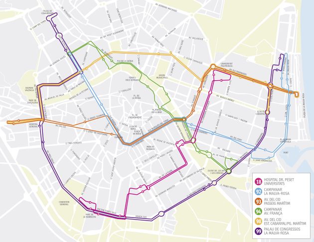 Explicamos los cambios de líneas en la EMT | Radio Valencia | Cadena SER