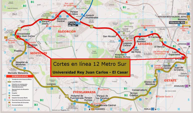 Este sábado comienzan las obras de Metrosur | SER Madrid Oeste | Hoy por Hoy Matinal Madrid ...
