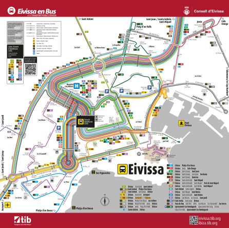 Autobuses: El Consell edita los nuevos mapas de la red de transporte ...