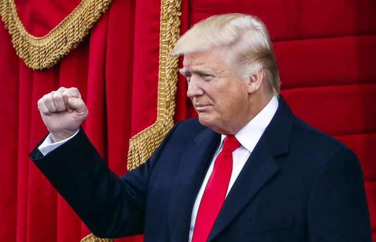 Donald Trump Toma Posesión Como Presidente De Ee.uu