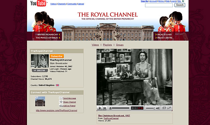 La Reina Isabel II abre canal en Youtube | Ciencia y tecnología ...