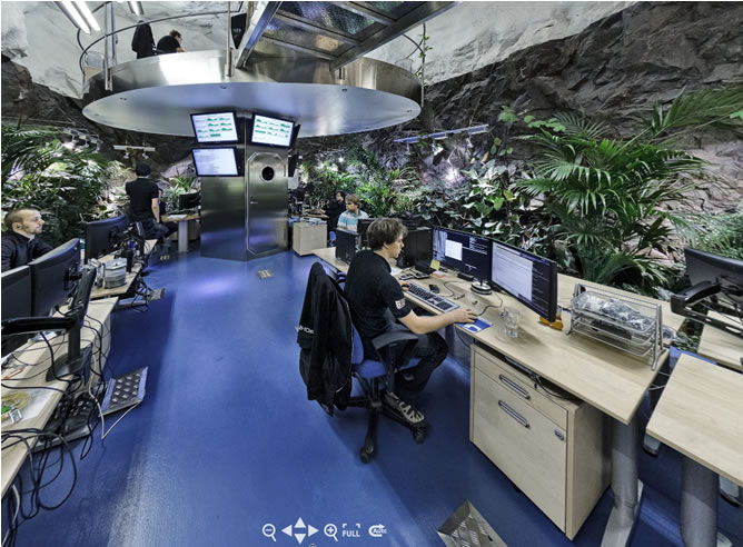 Un tour 3D interactivo por el búnker de Wikileaks | Ciencia y ...