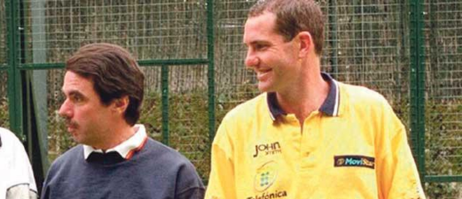 El juez Castro investiga al profesor de pádel de Aznar, que fue ...