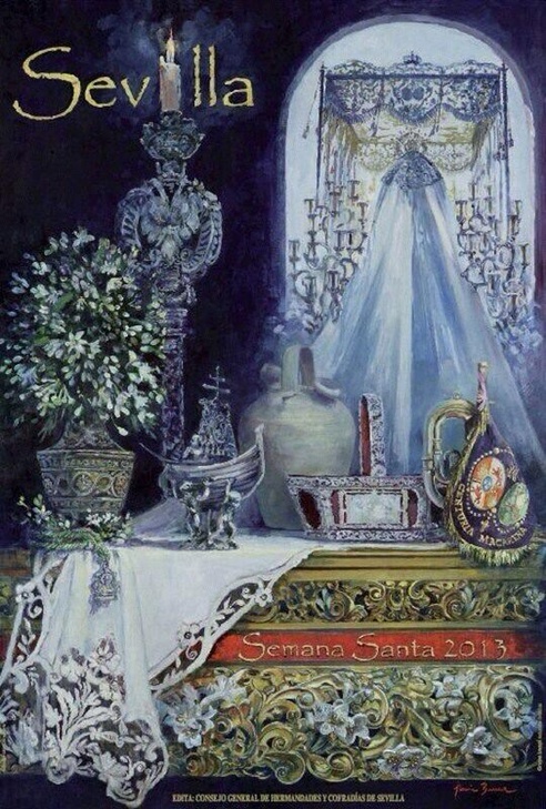 El cartel de los ''cinco sentidos'' de la Semana Santa | Radio Sevilla ...