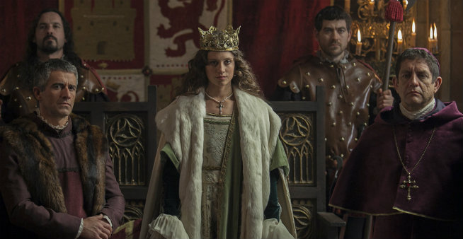 Michelle Jenner en una secuencia de la serie 'Isabel' | Televisión en ...