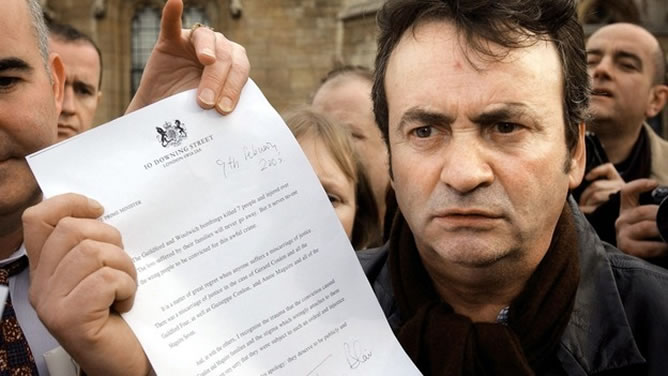 Muere a los 60 años Gerry Conlon, uno los "cuatro de Guildford ...