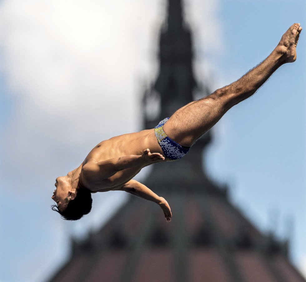 Los espectaculares saltos del mundial de natación en Budapest ...