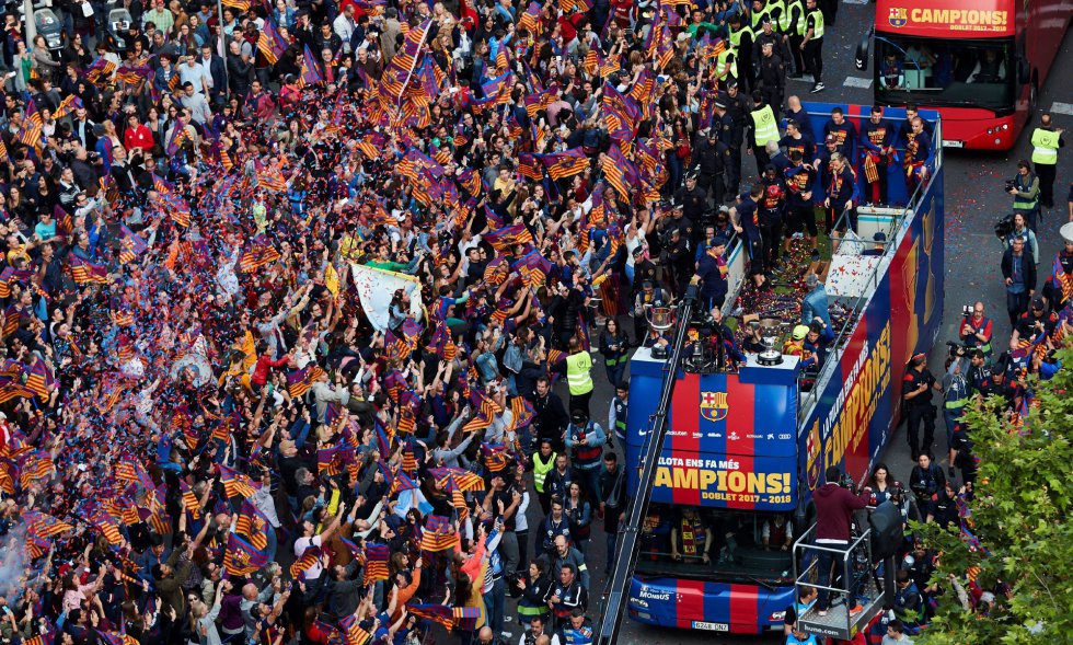 Las mejores imágenes de la celebración del Barcelona | Fotogalería ...