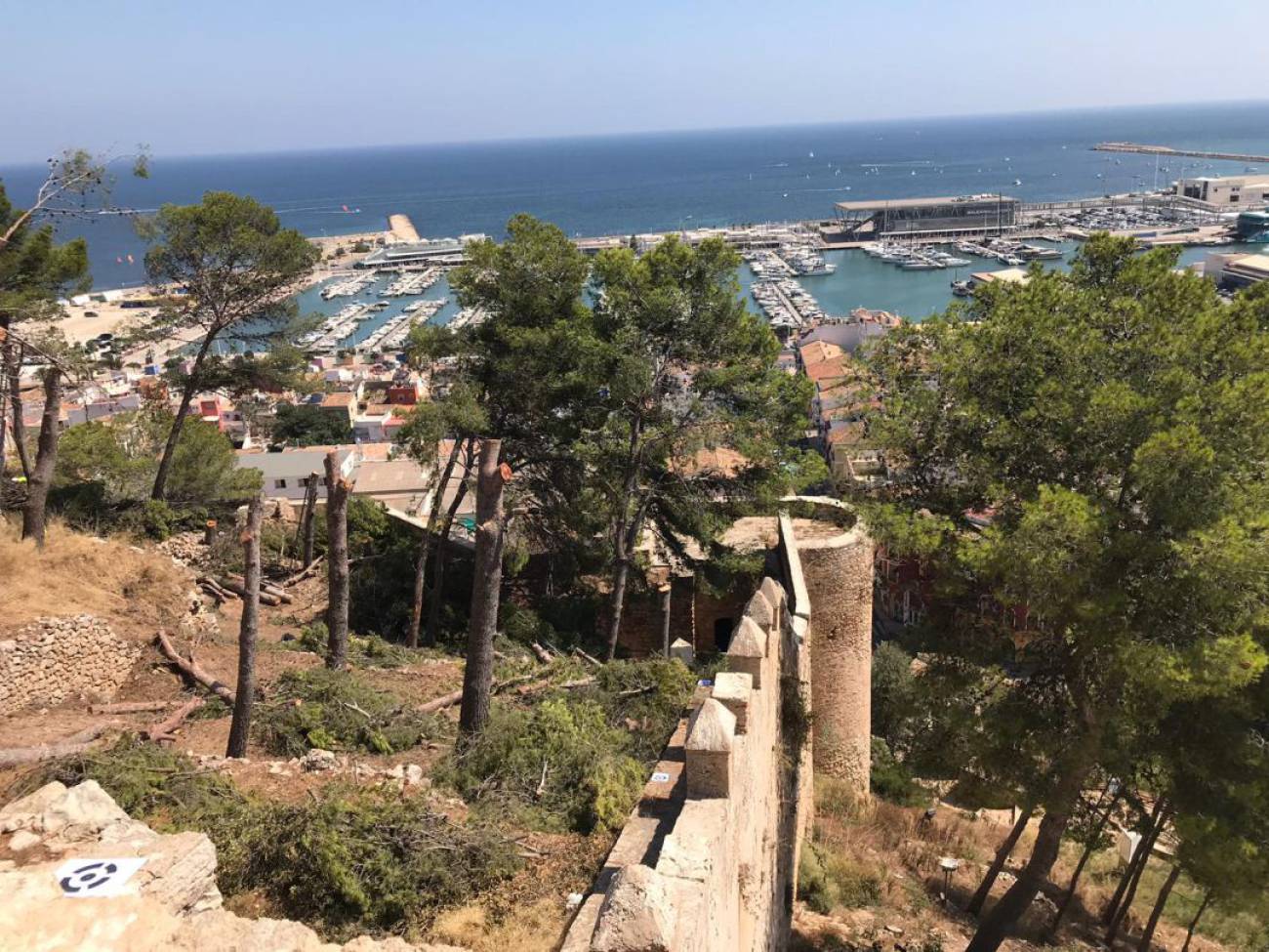 Se inician las obras de restauración en El Verger Alt del Castillo de ...