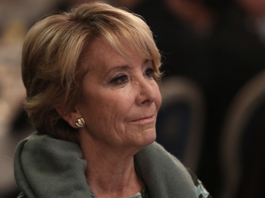 Esperanza Aguirre: "No hay ningún español, ni siquiera los de Podemos ...