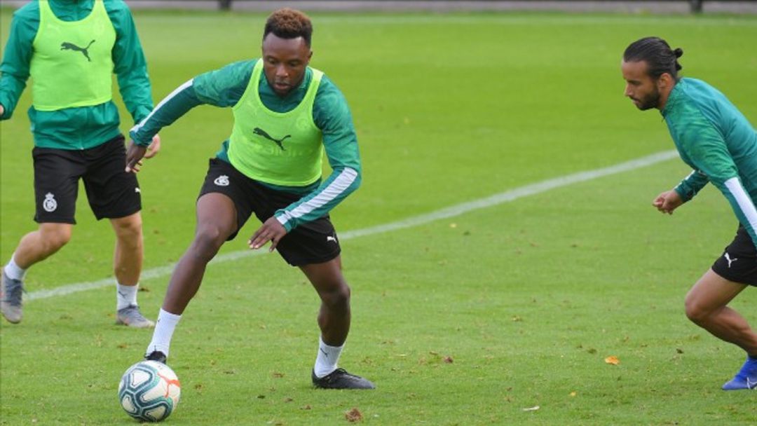 Kitoko: "En el vestuario estamos tranquilos, queda mucha liga aún ...