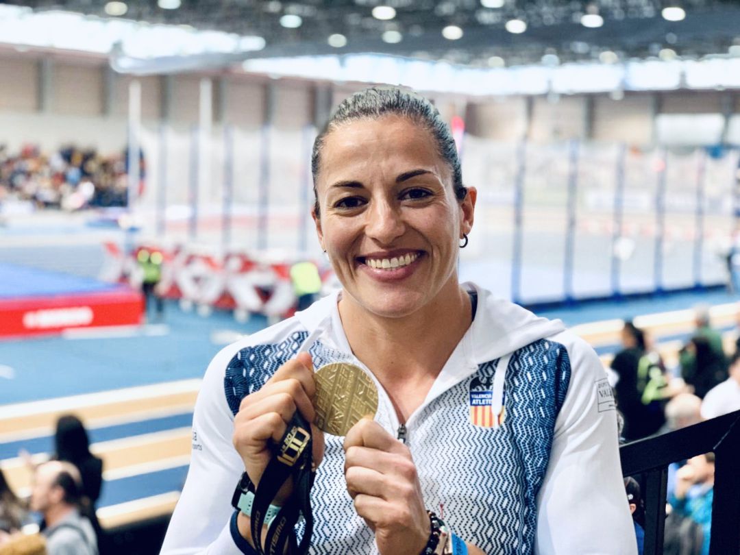 Úrsula Ruíz vuelve a proclamarse campeona de España de lanzamiento de ...