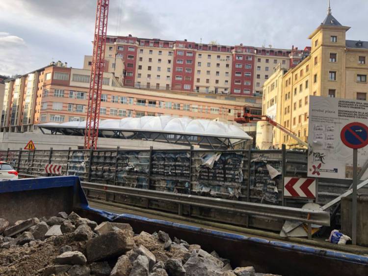 Arrancan las obras de ampliación de la urbanización de Errebal hasta el cruce de Arikitza ...